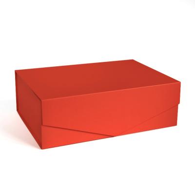 Cina Luxury Book Shaped Rigid Cardboard Foldable Gift Mailer Box With Double Faced Adhesive Tape in vendita