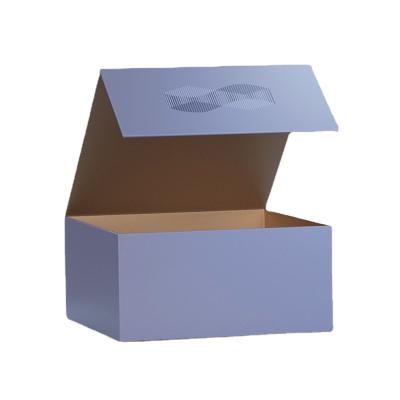 China Multi Orange Rigid Gift Box Flat Magnetic Shipping Box For Cosmetic And Candy à venda