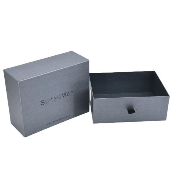 Quality Drawer Type Rigid Box Custom Print Kraft Plain Sliding Box OEM Manfacture for sale