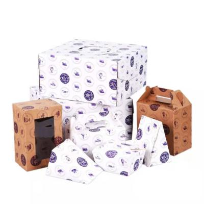Cina Pink Folding Rigid Gift Box Cosmetic Paper Packaging Corrugated Cardboard Christmas Paper Box in vendita