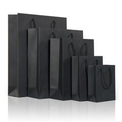 Quality Recyclable Kraft Paper Bag Gift Shopping Paper Bag With Rope Handle For Boutique for sale