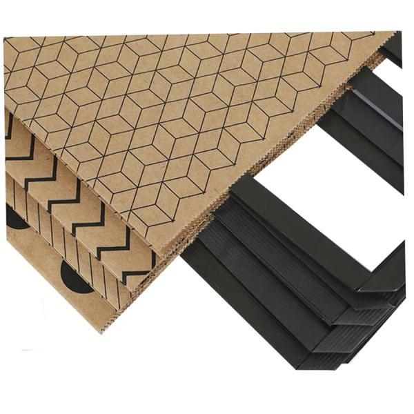 Quality Black And White Dot Pattern Design Shopping Bag Kraft Brown Paper Bag With Flat for sale