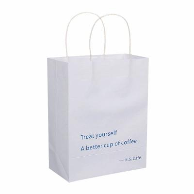 Cina Bakery Food Packaging Kraft Paper Bag  Low Moq White Craft Kraft Paper Packaging Bag in vendita
