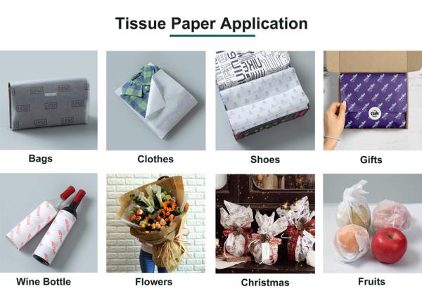 Quality Biodegradable Eco Friendly Tissue Wrapping Tissue Paper Tissue Paper For for sale