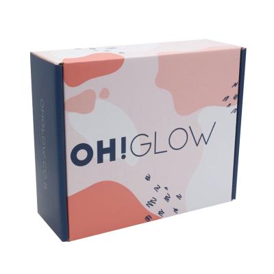 中国 Recycled Materials Customized Pink Black White Paper Cardboard Shipping Cardboard Corrugated Shoe Box Corrugated Cardboard Mailer Box 販売のため