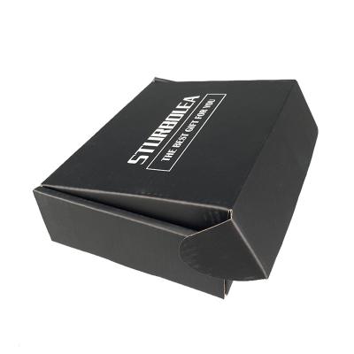 Cina Recycled Materials Small Mini Shipping Carton Custom Christmas E Flush Corrugated Box For Jewelry in vendita