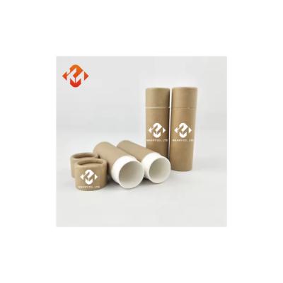 China Customized Push Up Paper Tube Cylindrical Cardboard Lip Balm Tube Safe for sale