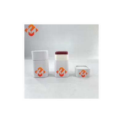 China Custom Square Paper Tube Lightweight Cosmetic Paper Tube Packaging Portable for sale