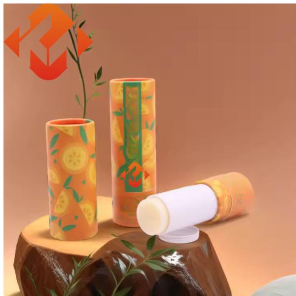 Quality Custom Cardboard Lip Balm Tube UV Protection Sustainable Multifunctional for sale
