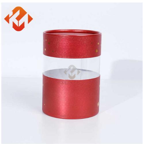 Quality Customized Paper Tube Packaging Cylindrical Packaging Box Clothing Scarf With for sale