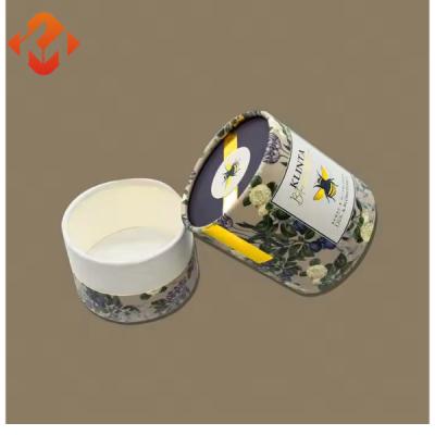 Cina Barattolo di miele con logo personalizzato stampato UV di grado alimentare, tubo di carta per cioccolato con rivestimento, confezione di carta kraft per tè, biscotti e caffè in vendita