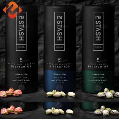 China Diversified custom printing high-value creative round food cardboard paper tube packaging snack tea packaging for sale