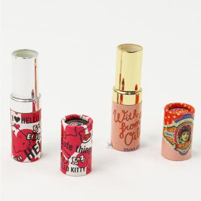 China Lijnpotlood Set Lipbalm Display Lipgloss Scrub Tube Verpakking Papieren Doos Aanpasbaar Private Label Mooie Hot Stamp Lipgloss Te koop