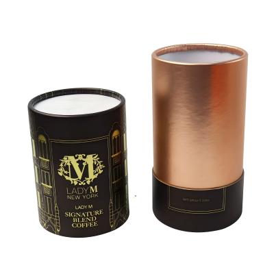 China Custom kraft paper cylinder paper tube cylinder biodegradable round paper box paper tube for sale