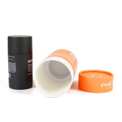 China Custom kraft paper cylinder paper tube cylinder biodegradable round paper box paper tube for sale