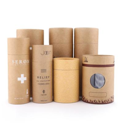 China Customized wholesale of round kraft paper tubes, paperboard packaging boxes. for sale