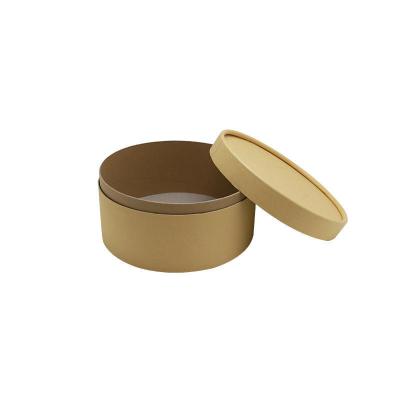 China Round cardboard boxes with printed logo, kraft paper tubes, customizable colors, suitable for jewelry packaging. for sale
