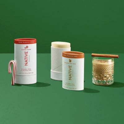 China Customized empty oval deodorizing stick container tube deodorizing stick packaging container for sale