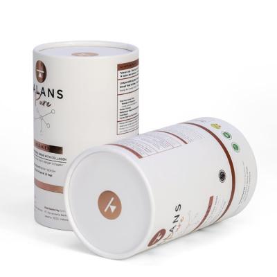 China Kraft paper tube boxes and paper tube packaging, suitable for food-grade paper tube packaging of food, tea, etc. for sale