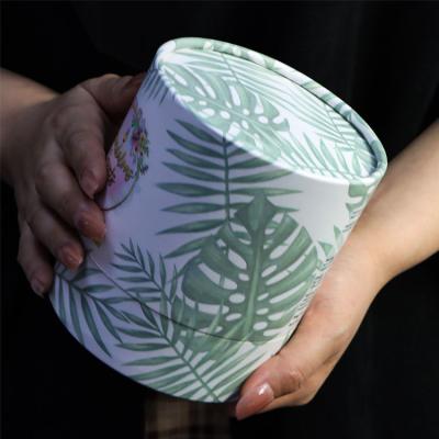 China Candle tube gift packaging; candle tube packaging box with logo. for sale