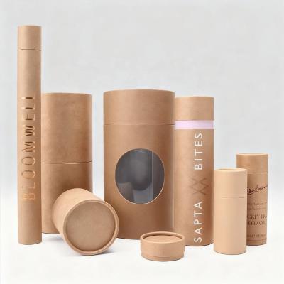 China Biodegradable custom-designed deluxe round or cylindrical coffee and tea canisters for sale