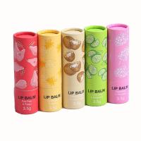 China Customized push-pull replaceable kraft paper lipstick tray container packaging paper tube for sale