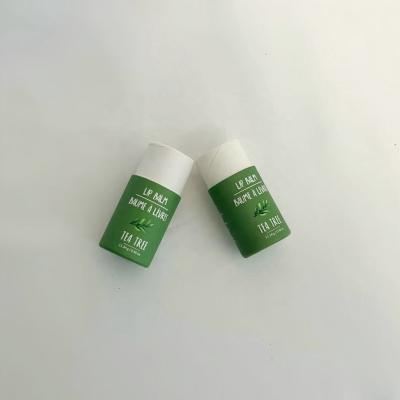China Wholesale eco-friendly custom cylindrical deodorant tubes, push-type lip balm paper tubes for sale