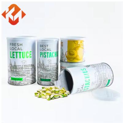 China High Barrier Aluminum Foil Lined Paper Can for Food Storage for sale