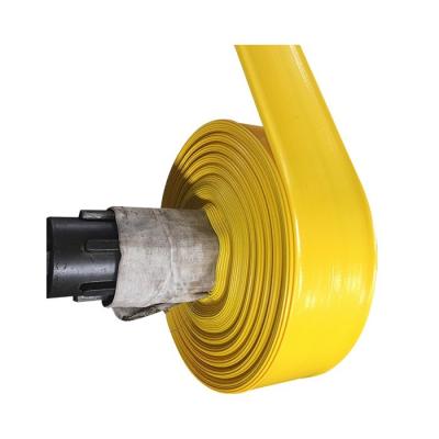 China Hochleistungsfähiges 2 Zoll-PVC Layflat entladen Schlauch-Abflussrohr-Installationen zu verkaufen