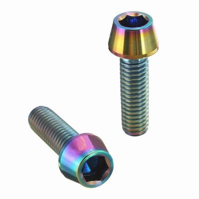 中国 M5x18は洗濯機が付いているヘッド チタニウムの茎のボルトの先を細くした 販売のため
