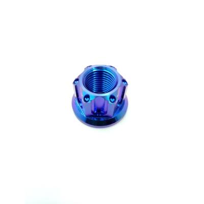 China M5 de Anodiserende Hexagon Noten van het Aanpassingstitanium Gr2/Gr5 Te koop
