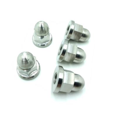 China M5 de Anodiserende Hexagon Noten van het Aanpassingstitanium Gr2/Gr5 Te koop