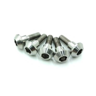 Cina Customized Titanium Bolts For Bicycles And Motorcycles According in vendita