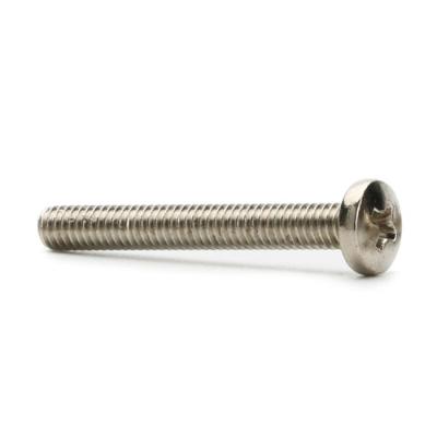 Cina DIN 7986 M2 M3 M4 M5 M6 M7 M8 Stainless Steel 304 Cross Recessed Pan Phillips Head Metric Thread Machine Screws in vendita