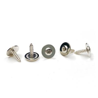 Cina Cross Small Pan Head With Washer Nickel Plated Self Tapping Screw in vendita