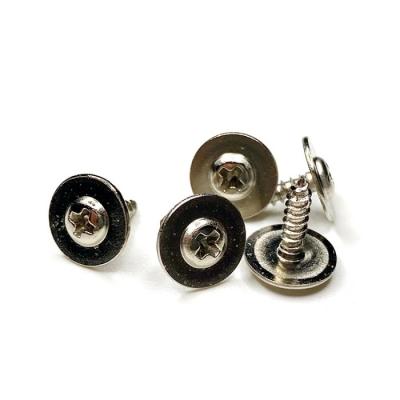 Cina Cross Small Pan Head With Washer Nickel Plated Self Tapping Screw in vendita