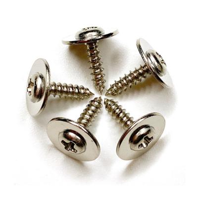 Cina Cross Small Pan Head With Washer Nickel Plated Self Tapping Screw in vendita