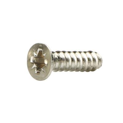 中国 M1 M2 M3 M4 M5 M6 M7 M8*38 Steel Machine Thread Flat Csk Head M4x50 Pozidrive Screw Nickel 50mm Screws Pozi 販売のため