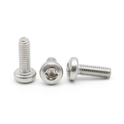 中国 Small Six Lobes Hex Socket Stainless Steel Pan Head Torx Screw 販売のため