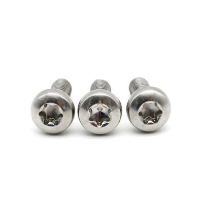 中国 Small Six Lobes Hex Socket Stainless Steel Pan Head Torx Screw 販売のため