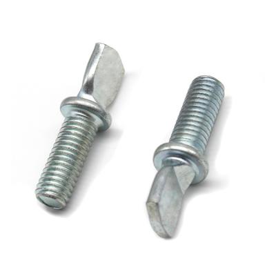 Cina Custom Carbon Metal Wing Racket Spade-Head Regular Thumb Screws With Washer in vendita