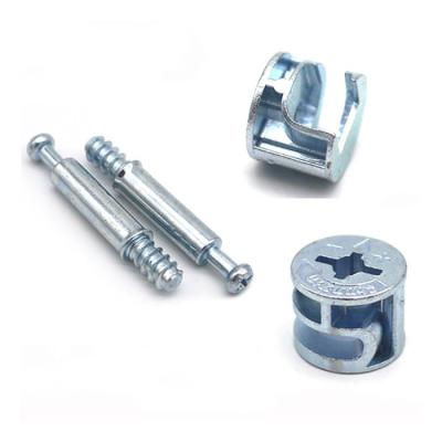 Cina Furniture Hardware Fastener Connecting Joint Bolt Fitting Minifix Dowel Eccentric Cam in vendita