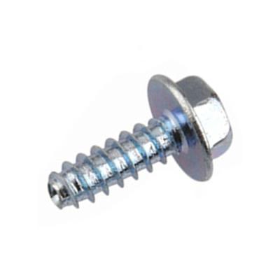 Cina Zinc Plated Hex Phillips Head With Washer Flang Tapping Screws in vendita