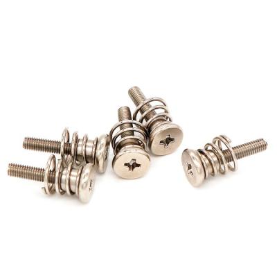 China Custom Size CPU Spring Loaded Heat Sink Screws For Computer Case for sale