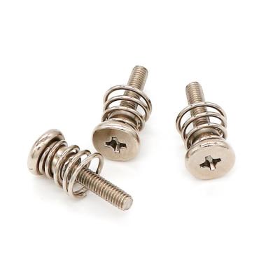 China Custom Size CPU Spring Loaded Heat Sink Screws For Computer Case for sale