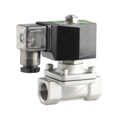 China 2n roestvrij staal Dn25 1“ Rechtstreekse normaal Dichte Solenoïdeklep Te koop