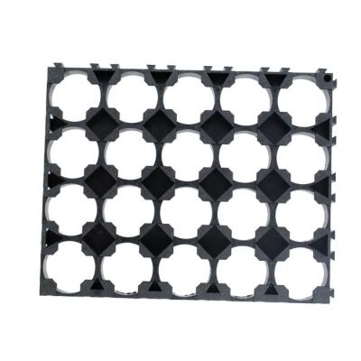 Cina batterie di plastica dello scaffale della batteria al litio del supporto 18650 dello spazio delle cellule 4x5 che irradiano Shell Pack 100% in vendita