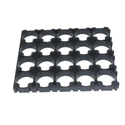 Cina batterie di plastica dello scaffale della batteria al litio del supporto 18650 dello spazio delle cellule 4x5 che irradiano Shell Pack 100% in vendita