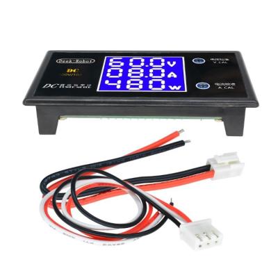 Китай Ваттметр амперметра цифрового вольтметра Dc 0-100v 10a 1000w Lcd продается
