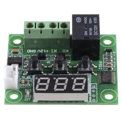 Cina W1209 regolatore di temperatura fresco di calore del termometro dell'esposizione di LED di CC 12V inserita/disinserita in vendita
